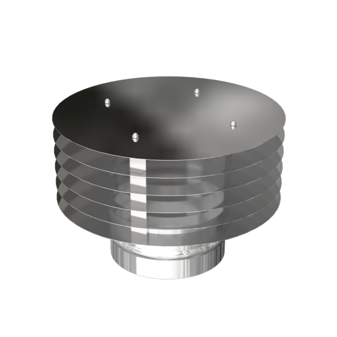 Stainless Steel Gas GC1 Terminal 7 Inch | Henshaws Roofing & Building