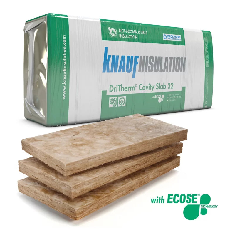 DRITHERM® CAVITY SLAB 32 100MM/3.28M2 | Henshaws Roofing & Building