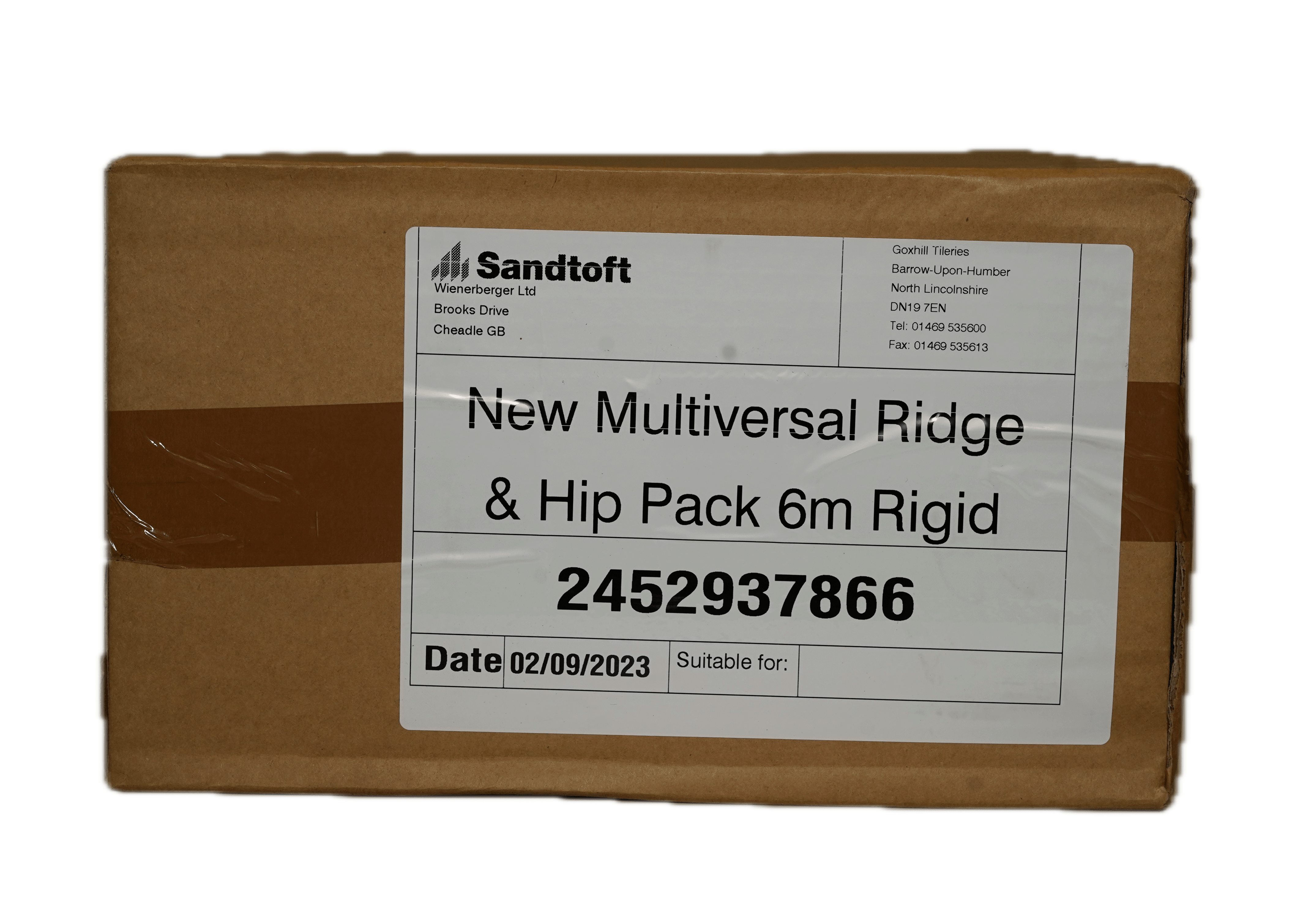 SANDTOFT MULTIVERSAL RIDGE & HIP PACK 6M | Henshaws Roofing & Building