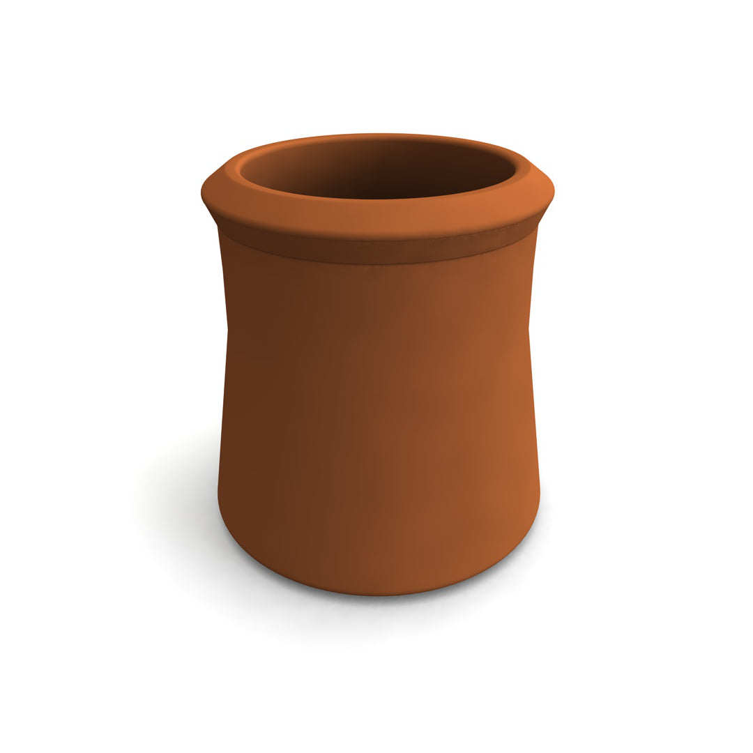 Terracotta Clay Chimney Pot 12 Inch | Henshaws Roofing & Building