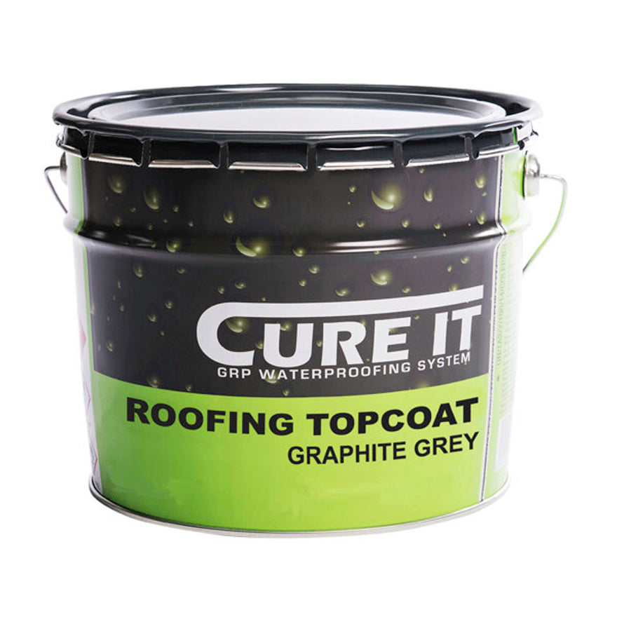 CURE IT ROOFING TOP COAT GRAPHITE | Henshaws Roofing & Building